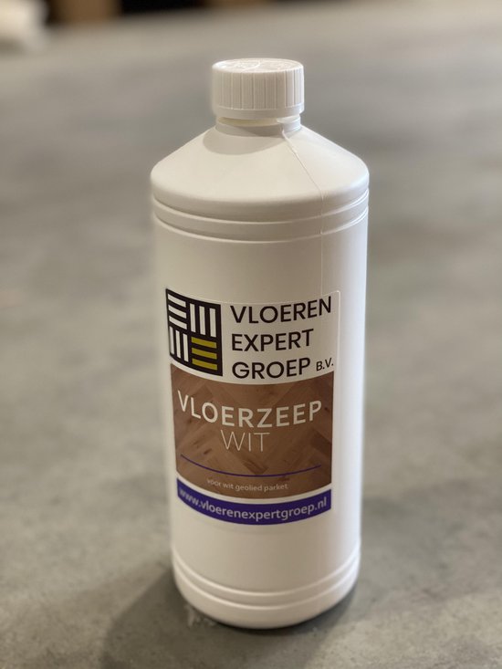Vloerzeep - Wit - Vloeren expert groep - voor geoliede vloeren - 1L | bol