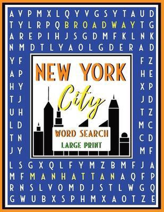 New York City Word Search, Rainbow Designs | 9798644251858 | Boeken | bol