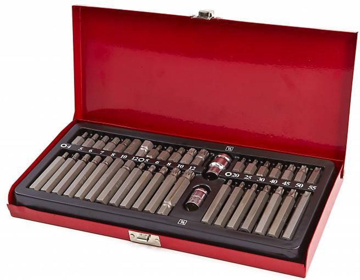 Stahlkaiser 40 Delige Inbus, Torx – Veeltand bit set | bol