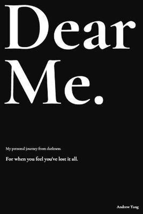 Dear Me., Andrew Yang | 9781777017408 | Boeken | bol.com