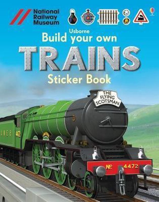 Build Your Own Trains Sticker Book, Simon Tudhope | 9781409581321 ...