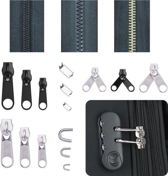 bol.com | Ritssluiting Reparatieset - Rits Repareren - Rits Reparatie ...