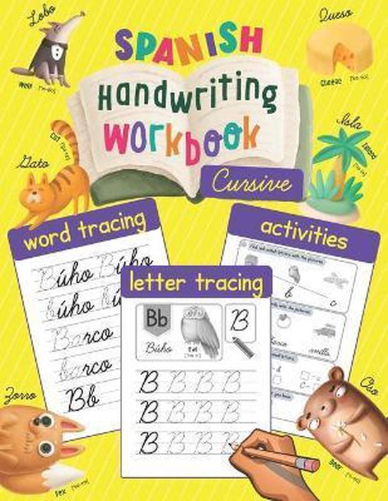 Spanish Handwriting Workbook | 9798667505402 | Chatty Parrot | Boeken | bol