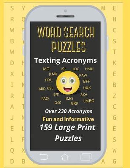 Word Search Puzzles - Texting Acronyms, Randall Nafton | 9798664811926 ...