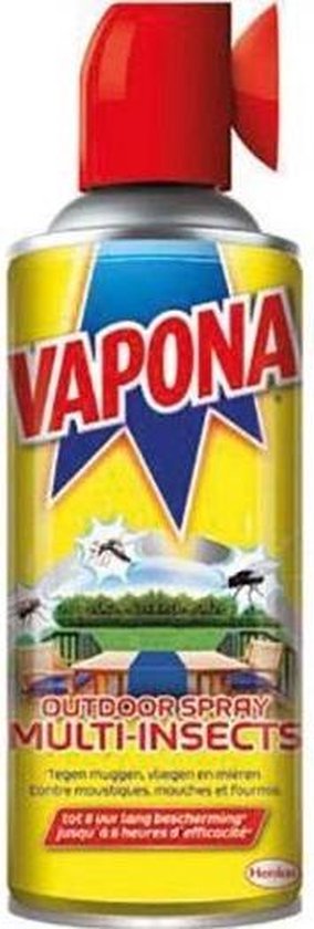 Vapona - Outdoor Spray - Multi-Insects - 400ml | bol