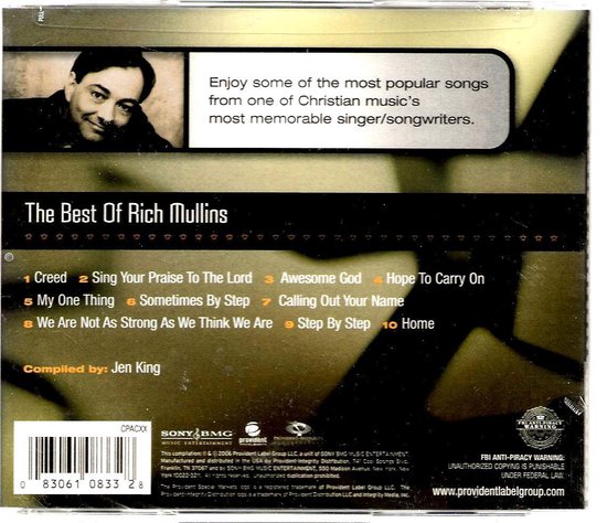 Best Of Rich Mullins, various artists | Muziek | bol