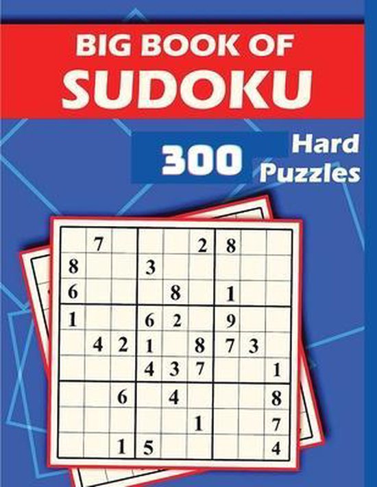 300 Sudoku Hard Puzzles, Master Puzzle | 9789233863057 | Boeken | bol.com