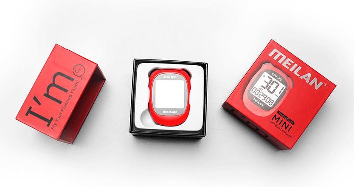 Meilan fietscomputer GPS M3 mini special edition giftbox 1.6 inch LCD ...