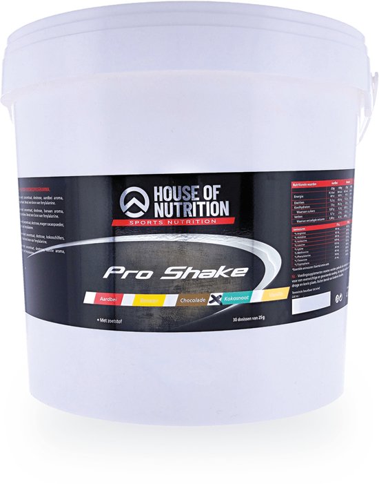 Pro Shake (Cocos - 4000 gram) - House of Nutrition - Eiwitpoeder ...