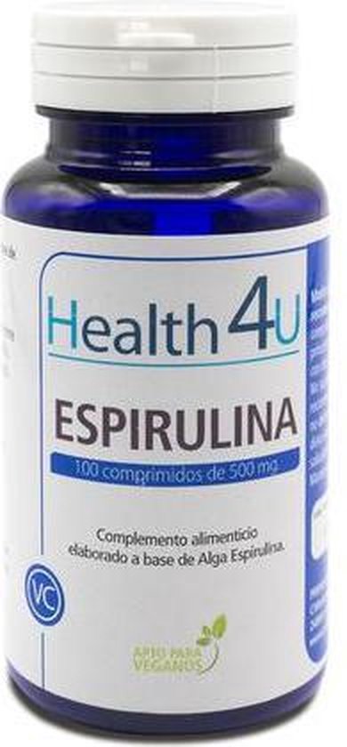 H4u H4u Espirulina 500 Mg 100 Comprimidos | bol.com