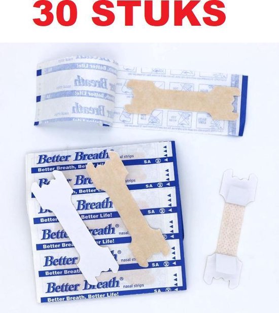 Better Breath - Neusstrips - 30 stuks | bol