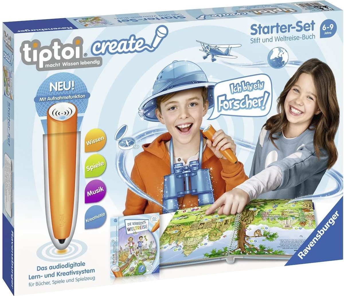 tiptoi® Startset audiodigitale wereldatlas - Ravensburger - Leersysteem | bol.com