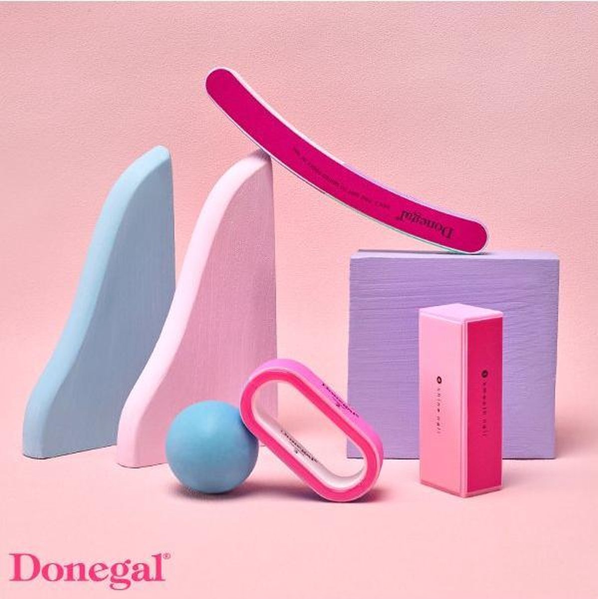 Donegal 4-way Nail Block Buffer - Nagel Buffer - 9307 | bol