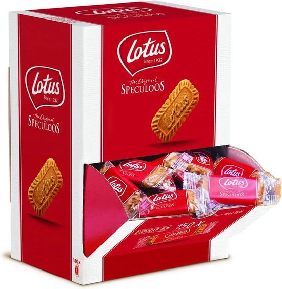 Lotus Original | Speculoos koekjes in dispenserdoos | 150 stuks | bol.com