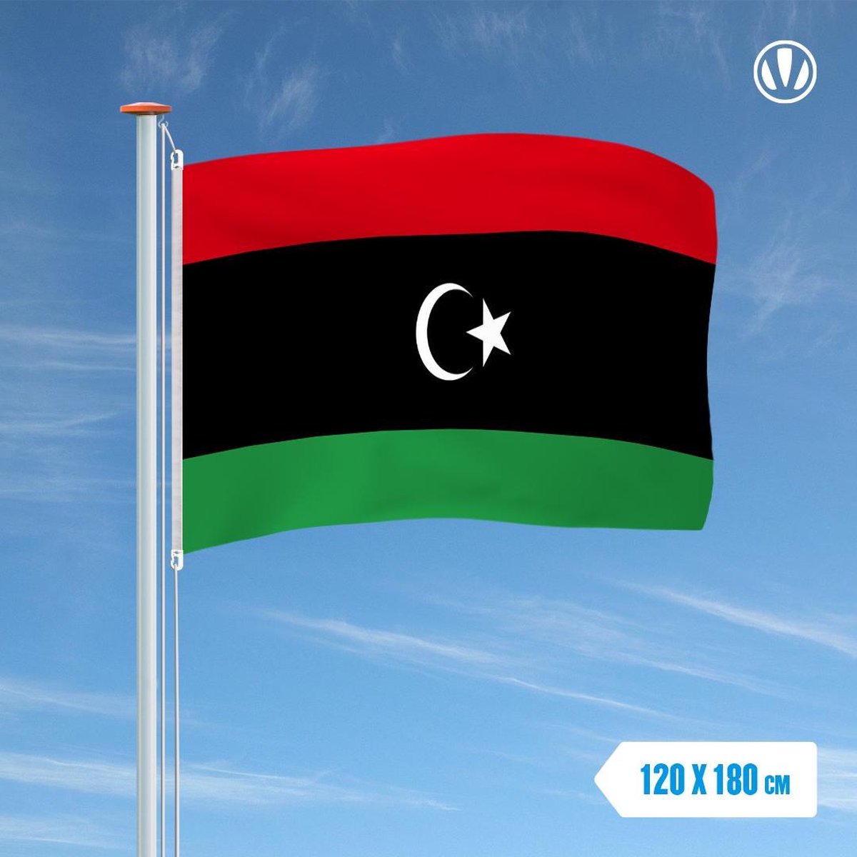 Vlag Libie 120x180cm | bol.com