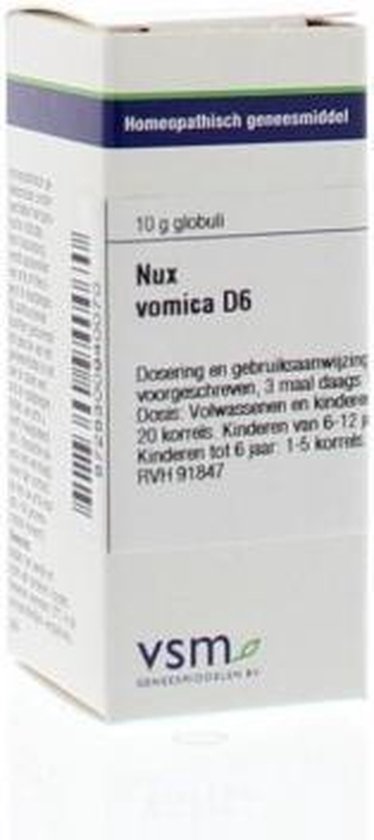 Vsm Nux Vomica D6 | bol.com