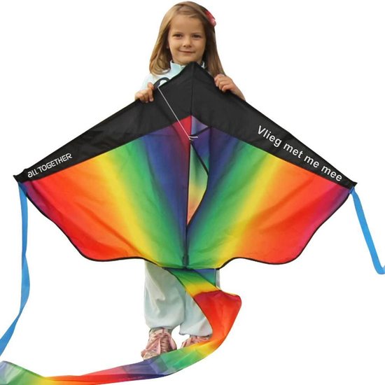 Delta Vlieger met draagtas - Vlieger voor kinderen - Kite vlieger | bol