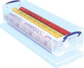 Inpakpapier/cadeaupapier opruimen opbergtas zwart 76 x 13 x 8 cm ...