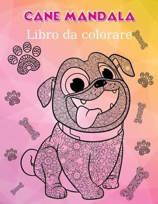 Cane Mandala libro da colorare, Luxxury Publishing | 9787525743582 ...