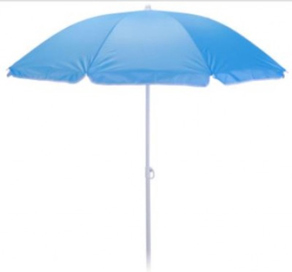Meyro Lifestyle - Strandparasol - Blauw - Inklapbaar - diameter Ø 150 ...
