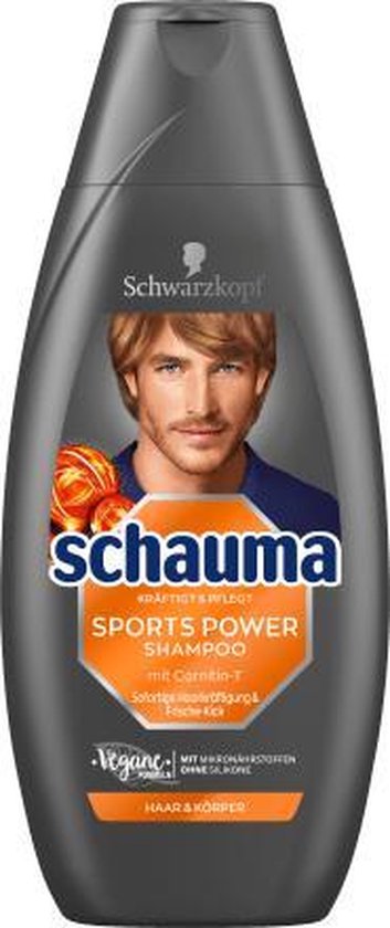 Schwarzkopf Schauma Shampoo Sports Power, 400 ml | bol.com