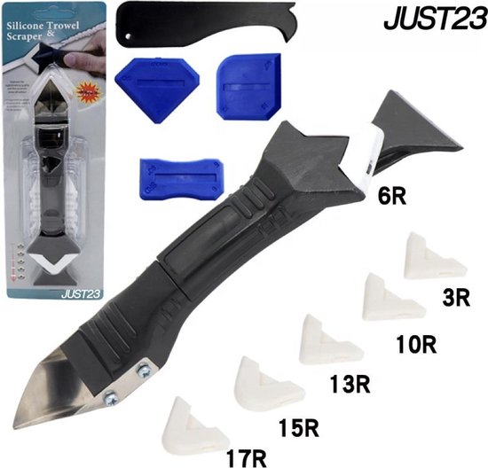 JUST23 3 in 1 Kit Tool Met RVS Schraper – Kit verwijderaar ...