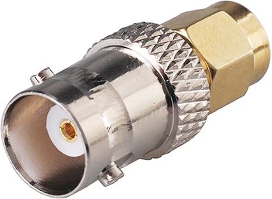 BNC Female naar RP SMA Male Adapter Connector | bol