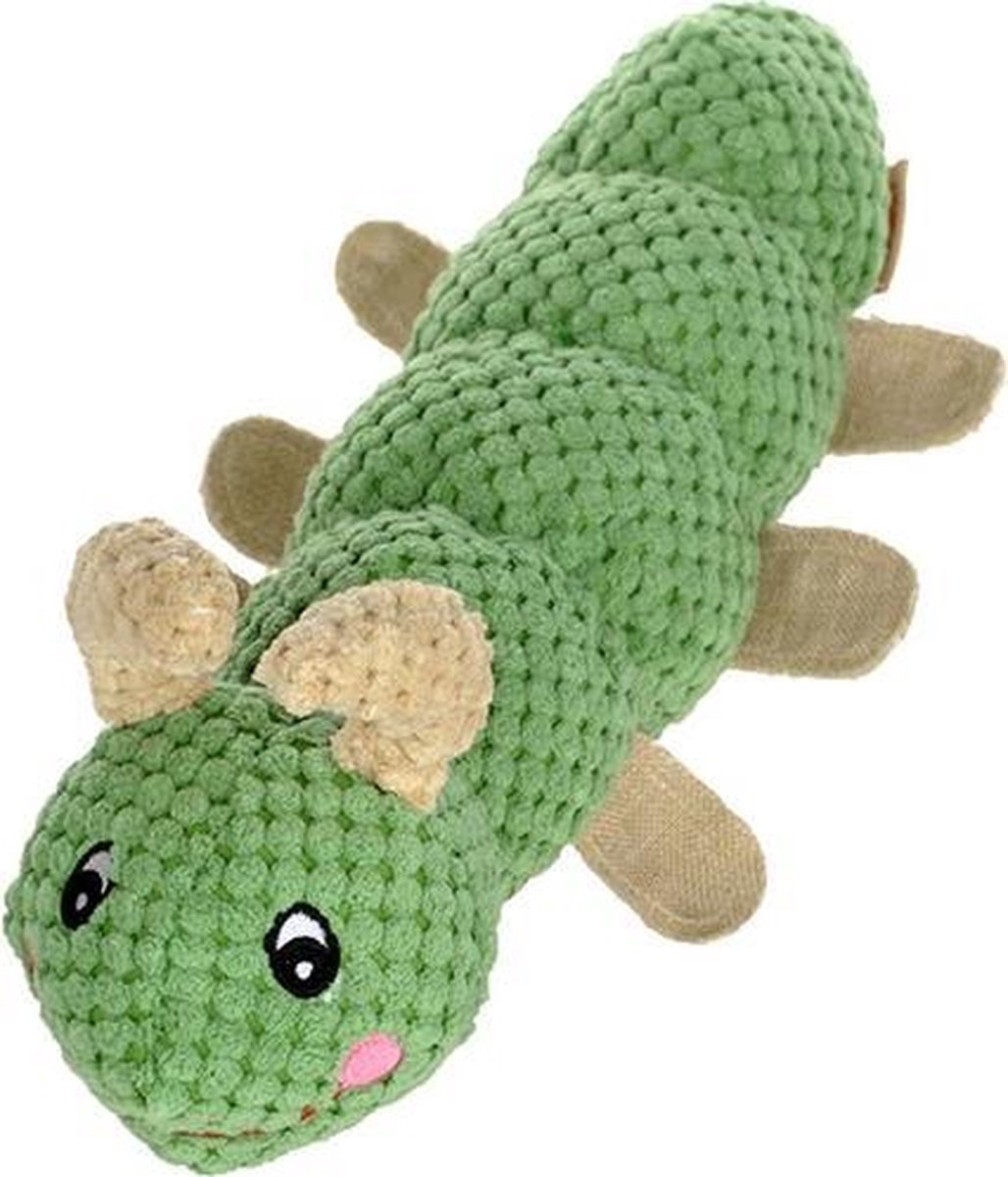 Honden knuffel - Knuffel - Hond - Pup - Puppy - Rups - Groen | bol.com