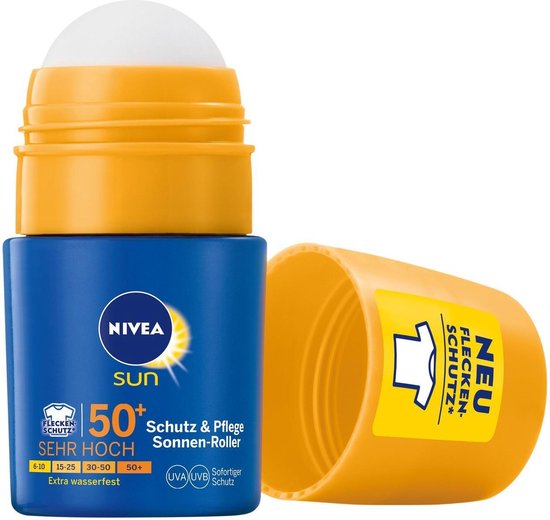 NIVEA SUN Pocket Size Roll-On SPF 50+ - 50 ml | bol.com