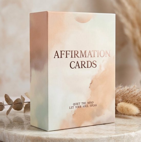 NEWI - Affirmatiekaarten 55 stuks -Affirmatie kaarten volwassenen ...