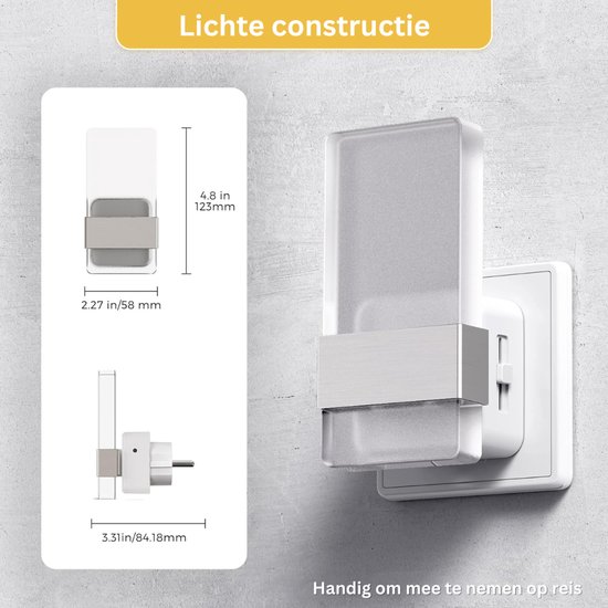 Stekkerlamp Dimbaar voor Binnen - Stopcontactlamp - Stekkerspots | bol