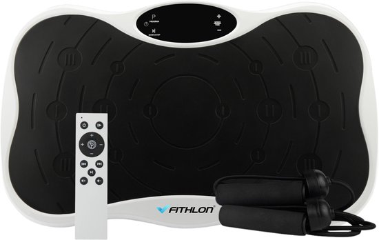 Fithlon Trilplaat Wit - Trilplaat fitness - Powerplate - Inclusief ...