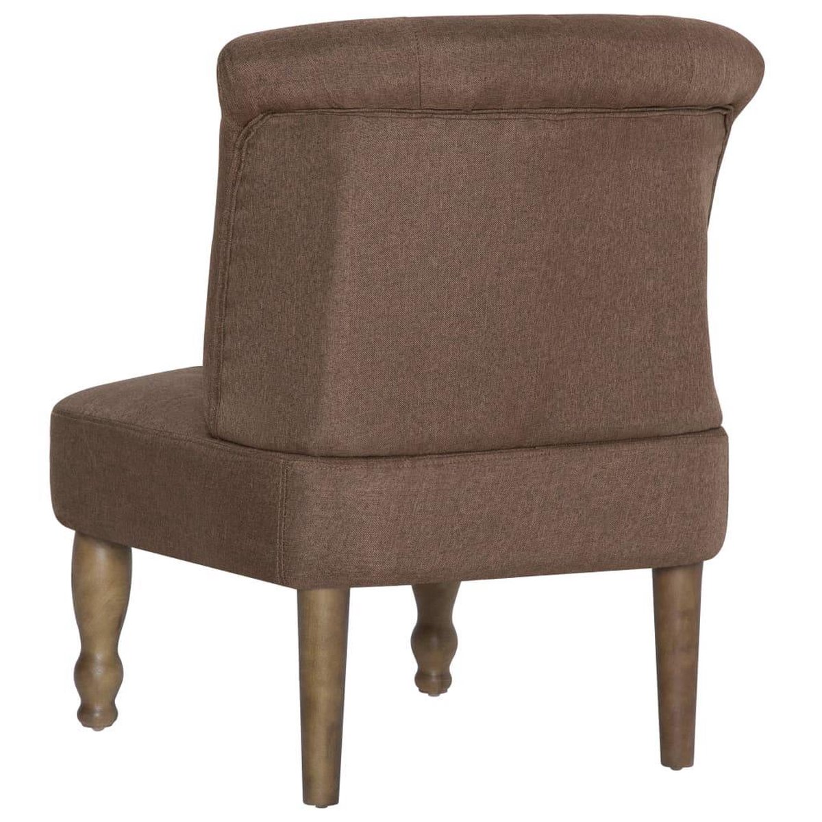 Franse Stoel Stof Bruin 2 STUKS / Loungestoel / Lounge stoel / Relax ...