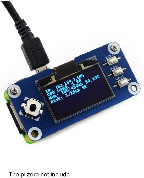 1.3 inch OLED Display Module 128x64 SPI I2C voor Raspberry Pi en Jetson ...