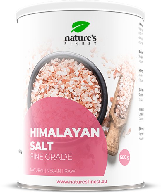 Nature’s Finest – Himalayan Crystal Salt – Fijn Gemalen Steenzout ...
