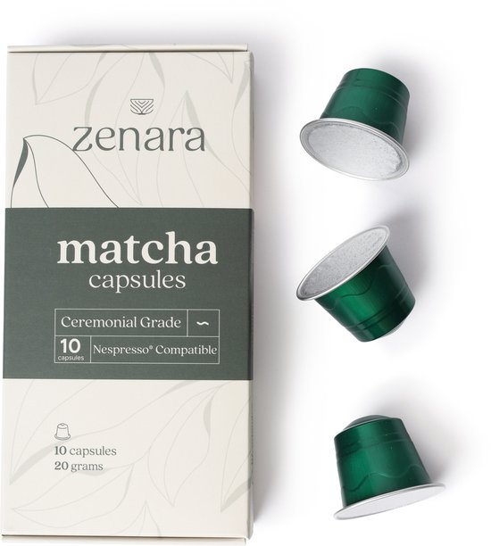 Zenara - Matcha Capsules Nespresso® Compatible – Matcha Capsules ...