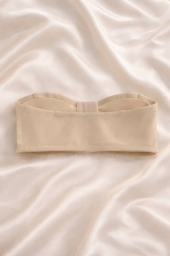 Strapless Bandeau BH Dames – Naadloos & Onzichtbaar – Push Up Effect ...
