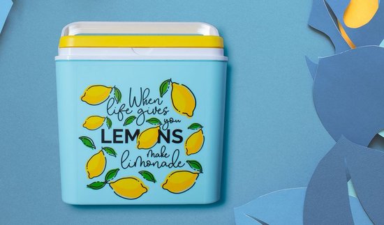 POTZ cool box for ice packs 30 L LEMON | bol
