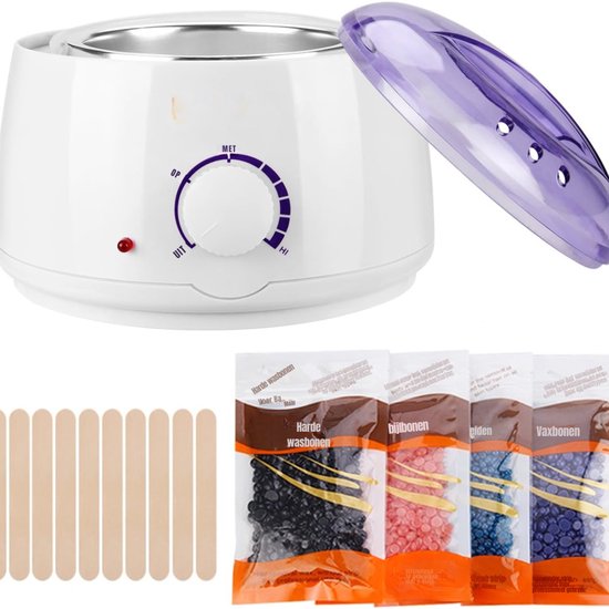 RWB® Wax Apparaat - Wax Verwarmer - Ontharings Apparaat - Wit ...