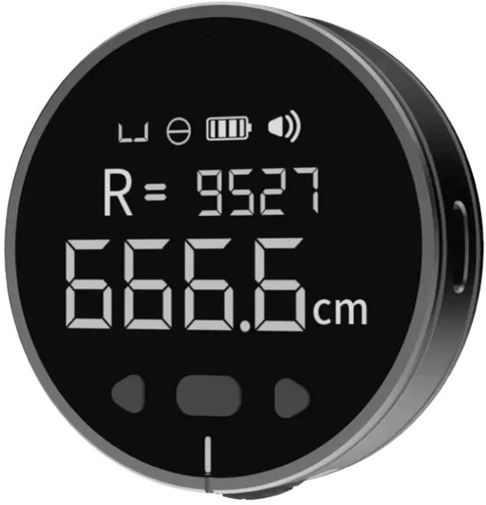 Digitale meetband - Slimme lichaamsmeetband - Meetlint voor lichaam ...
