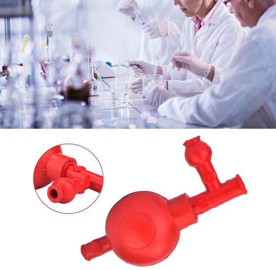 Rubber Pipette Filler - Suction Ball - 3 Valves Lab Pipette Filler Bulb ...