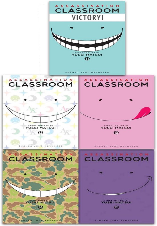 Assassination Classroom Manga Set Deel 11 t/m 15 | bol