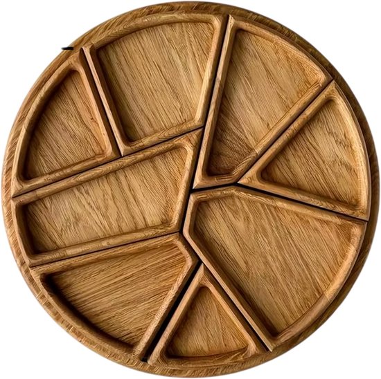 Houten Serveerschaal – Borrelplank & Tapasschaal – Charcuterie ...