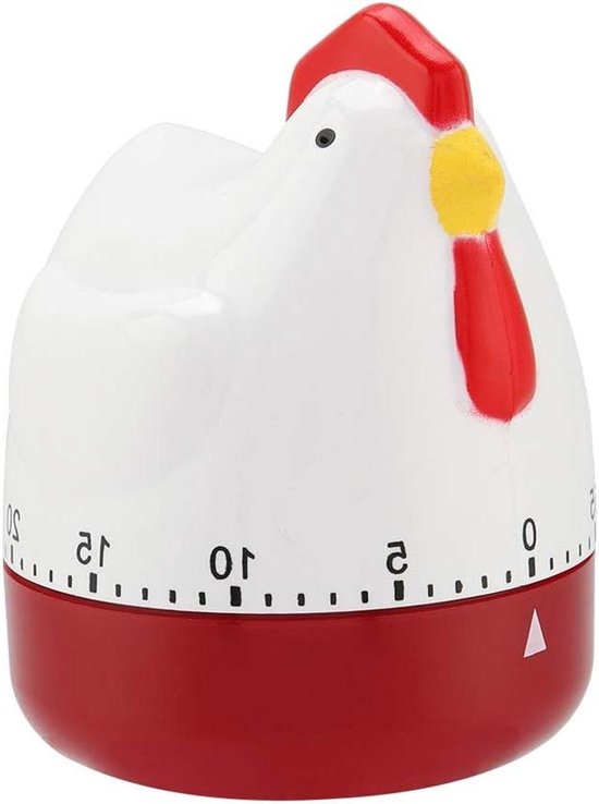 Kookwekker mechanisch met luid alarm - 60 minuten timer voor koken ...