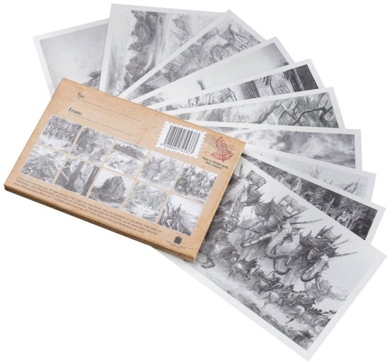 Lord of the Rings Postcards Set Concept Art by Alan Lee: The Lord of ...