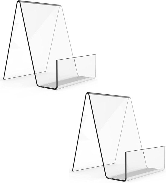 Transparent Acrylic Book Stand, Book Stand, Acrylic Bookend ...