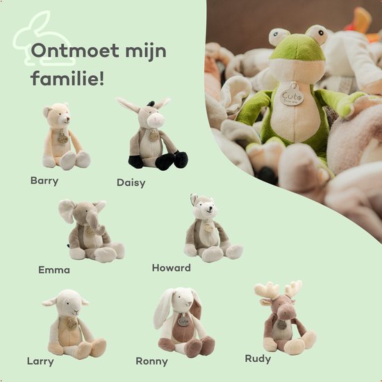 Cute since 1999 - Barry de Berenwelp - Organische knuffel - 26cm x 10cm ...