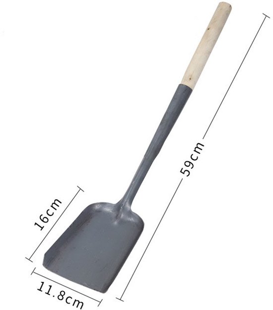 2-pack keuken open haard schep handgereedschap houtskool schep handvat ...