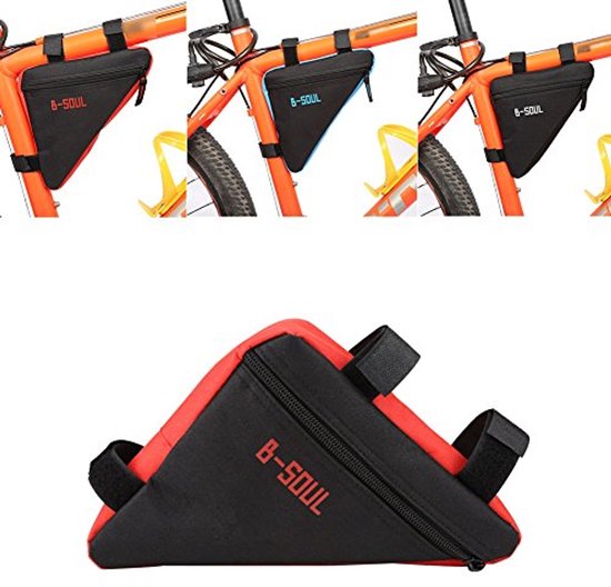 Fietstas driehoekige tas, fiets frametas fiets gereedschapstas voor ...