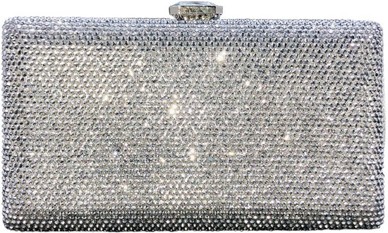 Boutique De FGG Crystal Clutch Bag Dames Bruiloft Avondtas Strass Feest ...